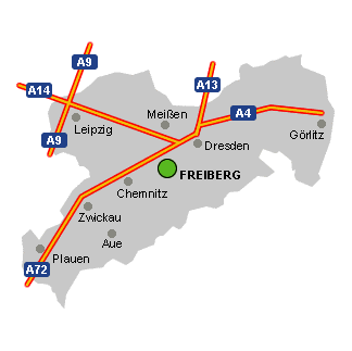 Ferienwohnung Freiberg ,zentrumnah im Grünen